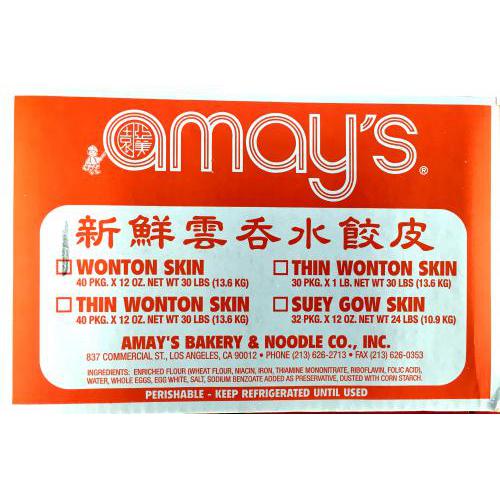 AMAY WONTON SKIN (THICK)|NTFOODS