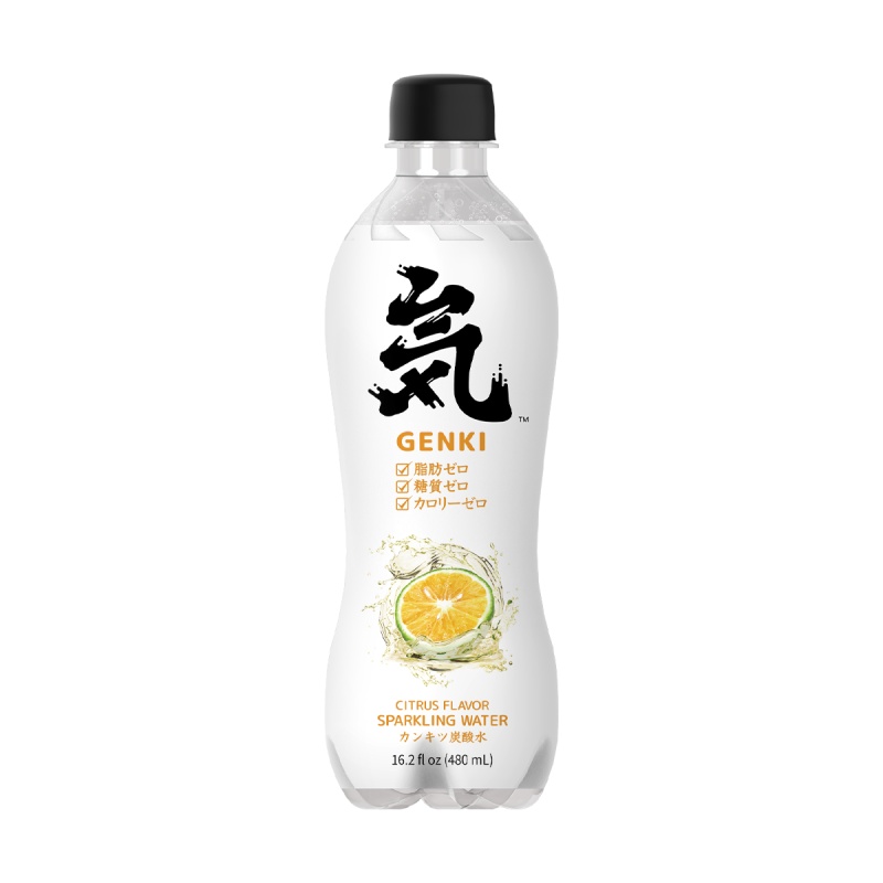 Genki Forest - Citrus Sparkling Water|NTFOODS